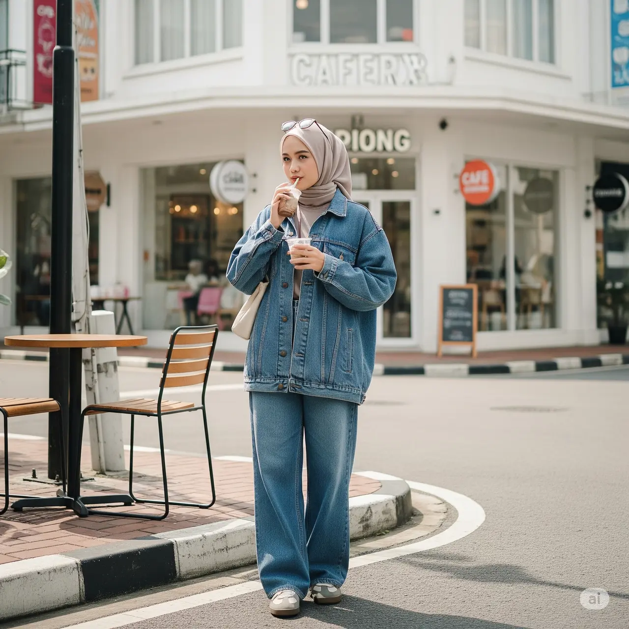 6 Inspirasi Gaya Fashion Hijab Remaja Kekinian, Simpel tapi Modis dan ...