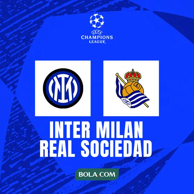 Prediksi Inter Milan Vs Real Sociedad di Liga Champions: Berebut Status Juara Grup - Dunia Bola.com