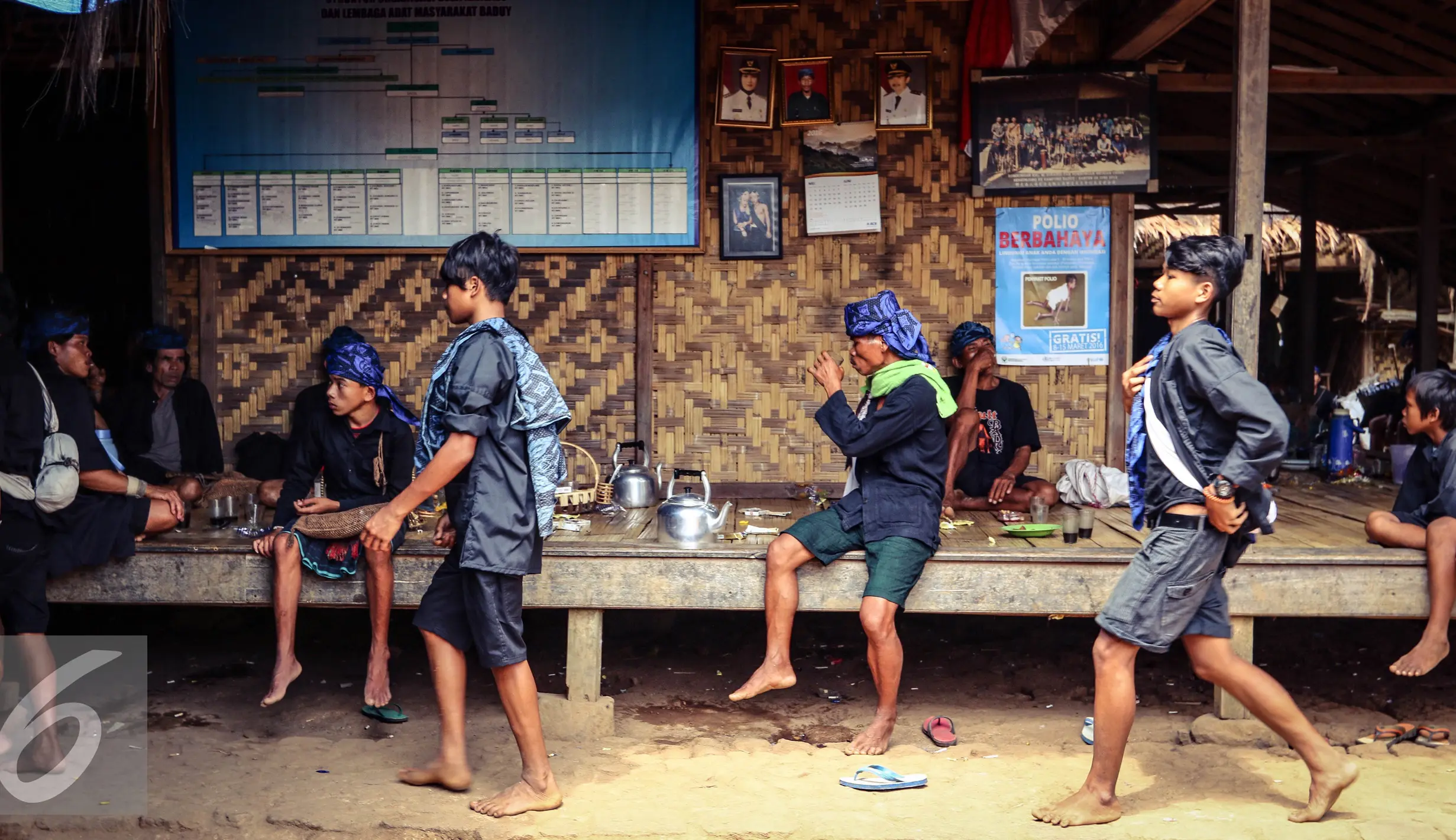 1800 Suku Baduy Jalani Tradisi Seba Baduy Kecil - Foto Liputan6.com