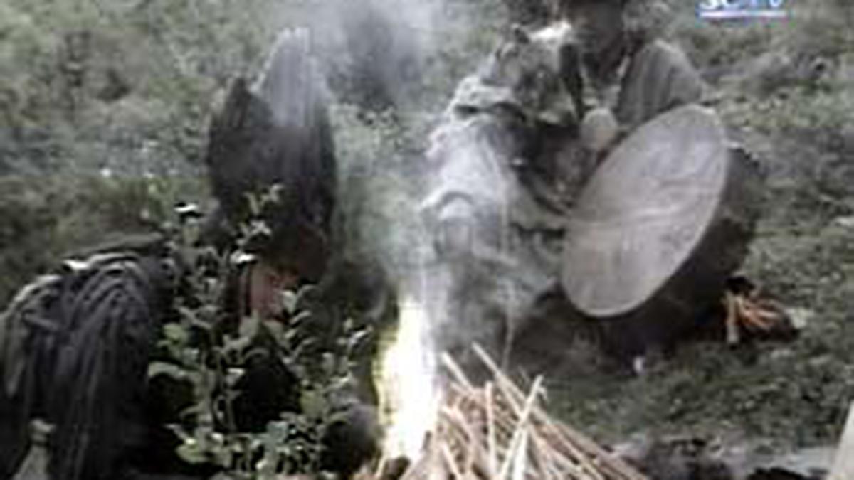 Ritual Api Kelompok Shaman Siberia