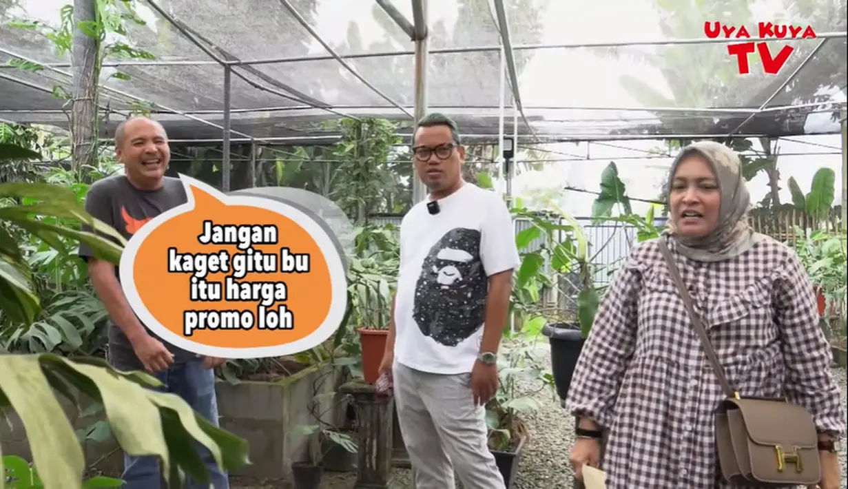 Potret Pohon Pisang Uya Kuya yang Harganya Rp 65 Juta - Photo Fimela.com