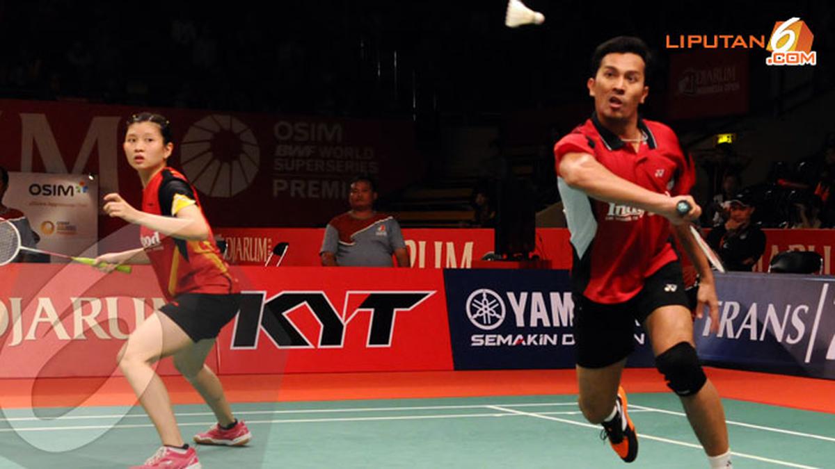 Rijal/Debby Susah Payah Kalahkan Pasangan China - Bola Liputan6.com