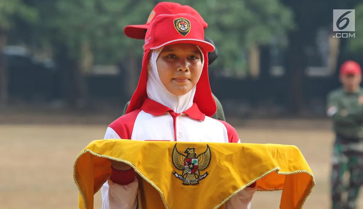 FOTO: Intip Calon Paskibraka Nasional 2019 Berlatih Baris-berbaris ...