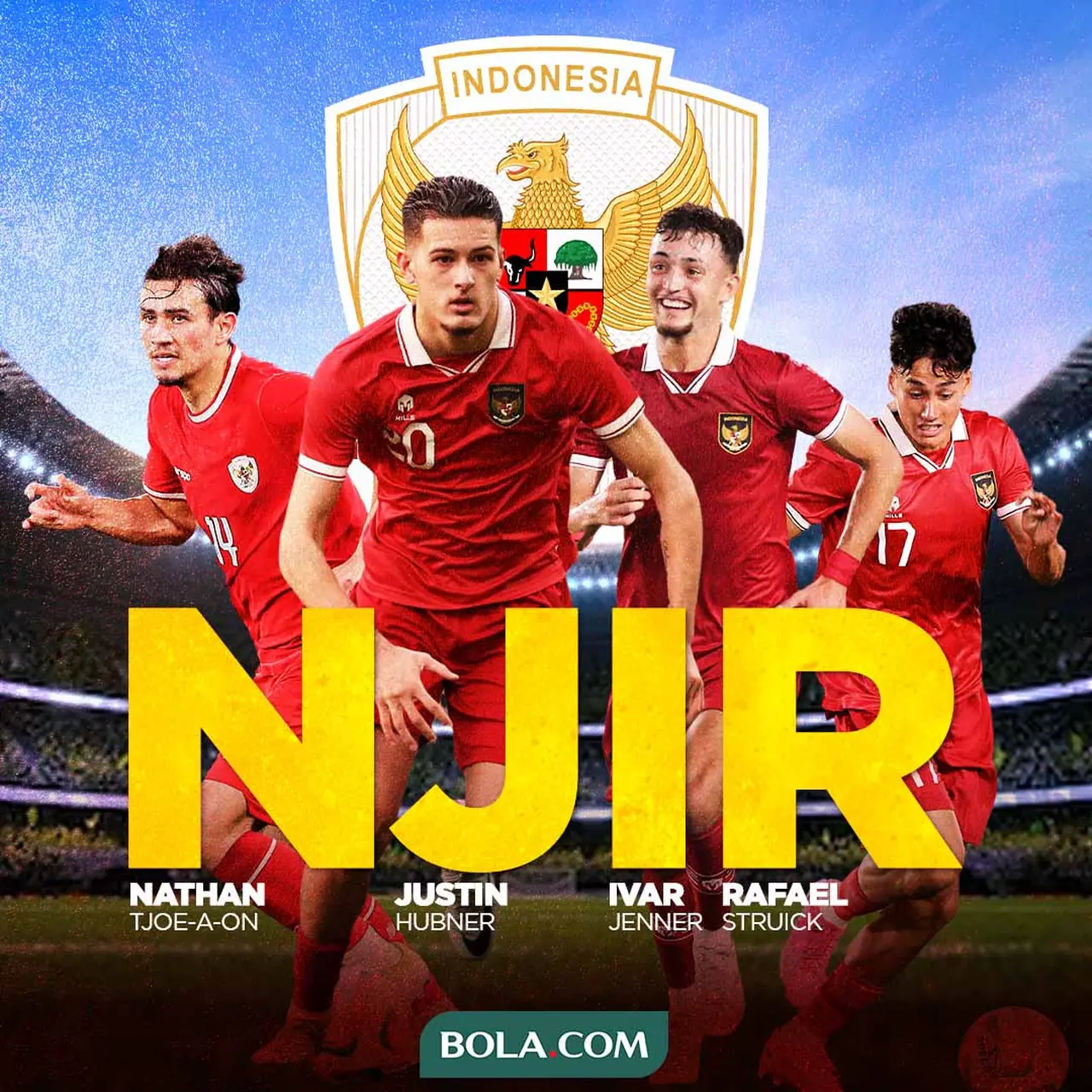 Rafael Struick Is Back, Squad NJIR Siap Beraksi Bela Timnas Indonesia U ...