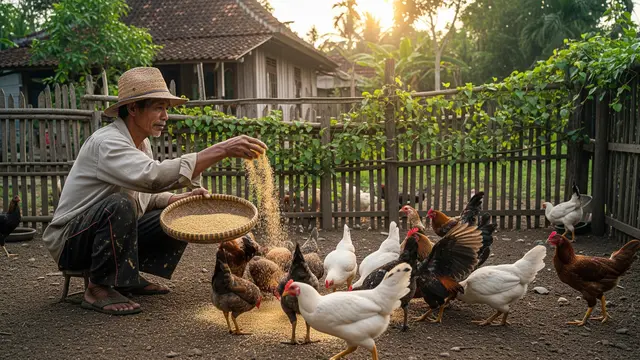 9 Cara Membesarkan Ayam Kampung dengan Pakan Sisa Dapur, Solusi ...