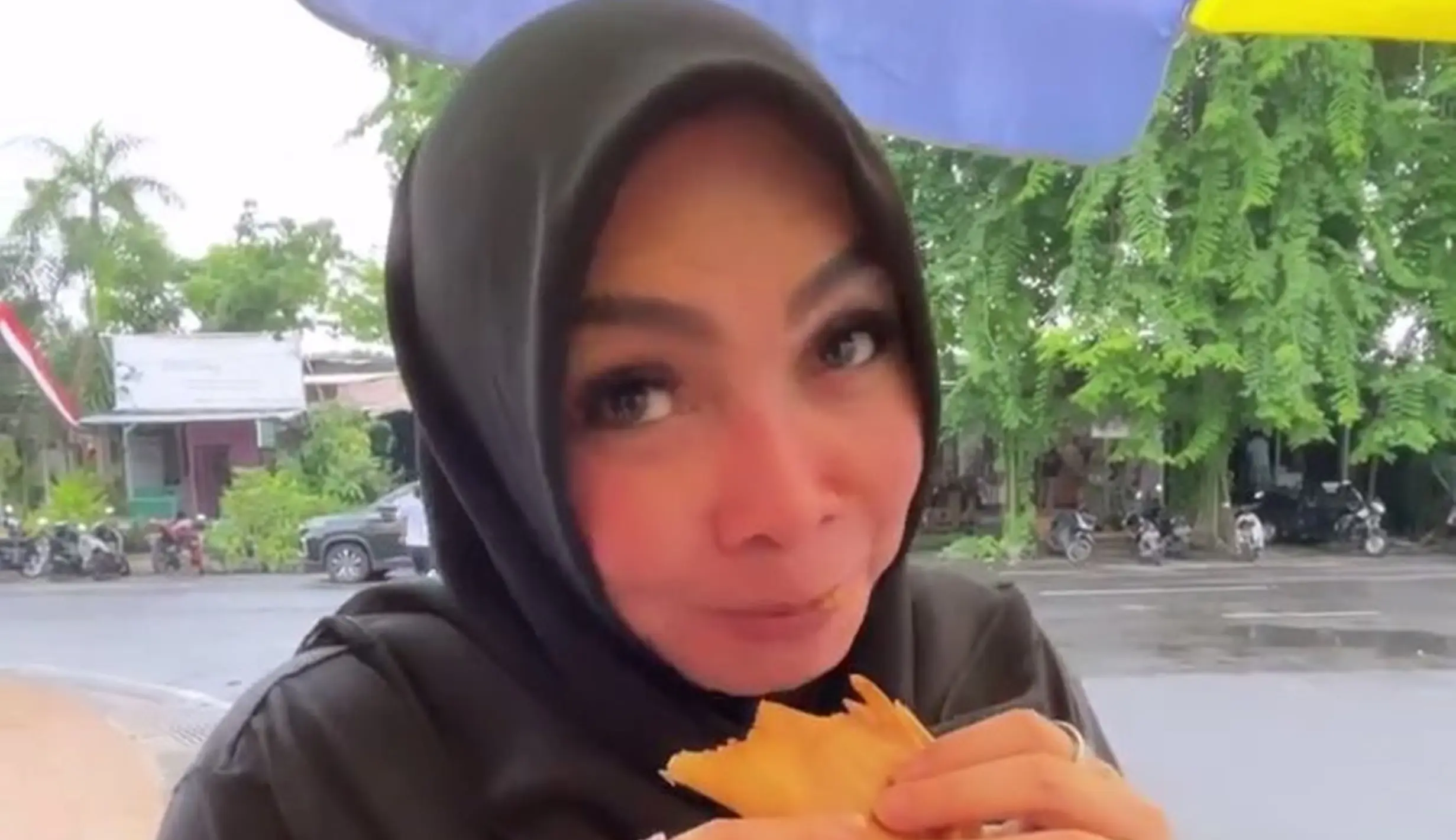 Kerap Disebut Miliarder, Ini Potret Rieta Amilia Jajan Pinggir Jalan ...