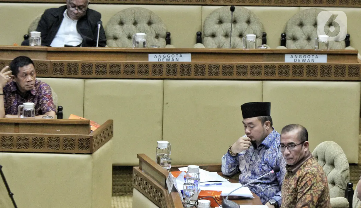 KPU Bersama Komisi II Bahas PKPU Pemilu 2024 - Foto Liputan6.com