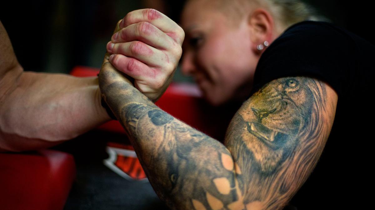 FOTO: Intip Kejuaraan Dunia Adu Panco di Atlanta - Foto Liputan6.com