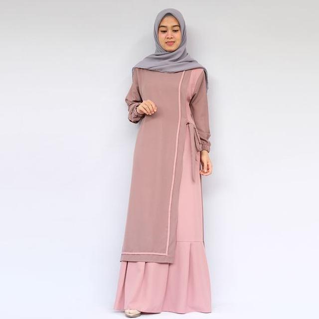 Model Gamis Syari yang Paling Populer, Tetap Modis Meski Tertutup - Hot ...