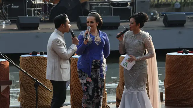 Ada Drumblek dan Sinden Bule di Pembukaan Saloka - Lifestyle Liputan6.com