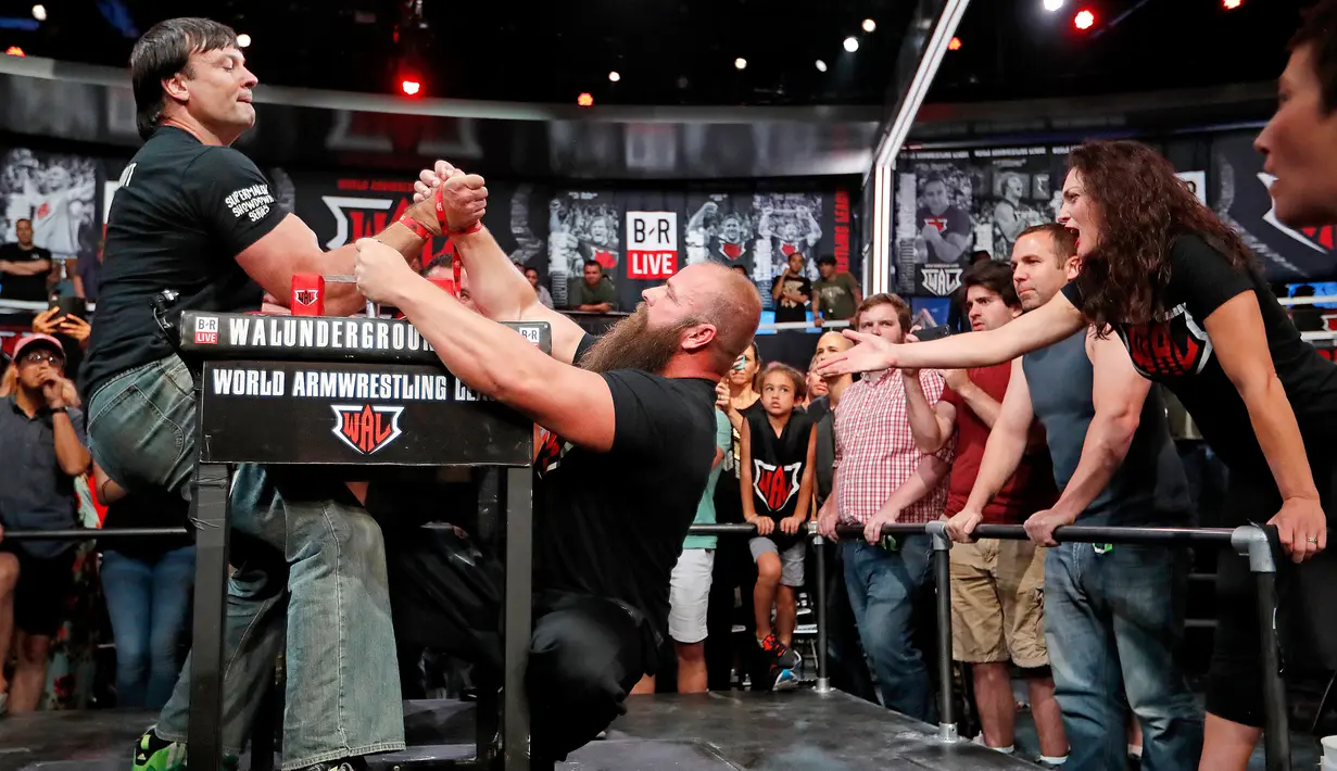 FOTO: Intip Kejuaraan Dunia Adu Panco di Atlanta - Foto Liputan6.com