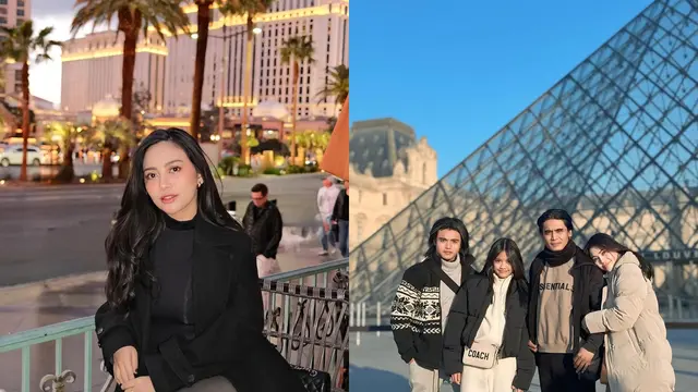 7 Artis Liburan ke Luar Negeri Awal Ramadan 2025, Rachel Vennya di Las Vegas - Hot Liputan6.com