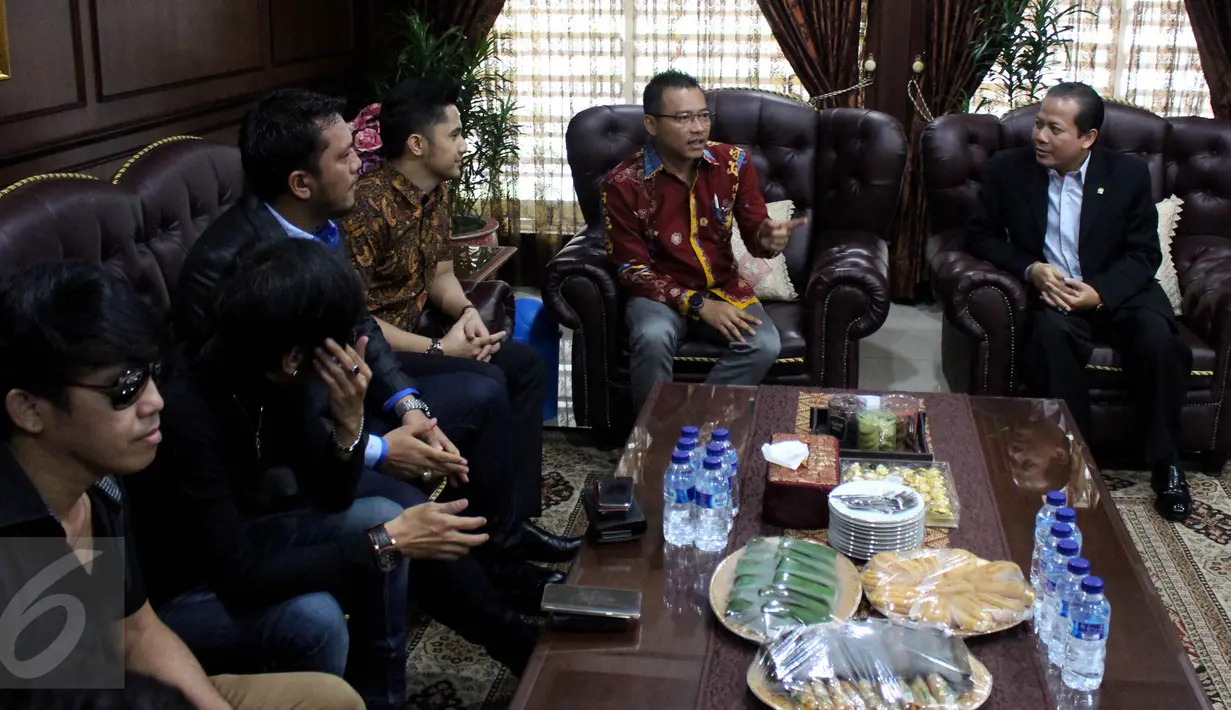 Artis dan Musisi Sambangi Pimpinan DPR - Foto Liputan6.com