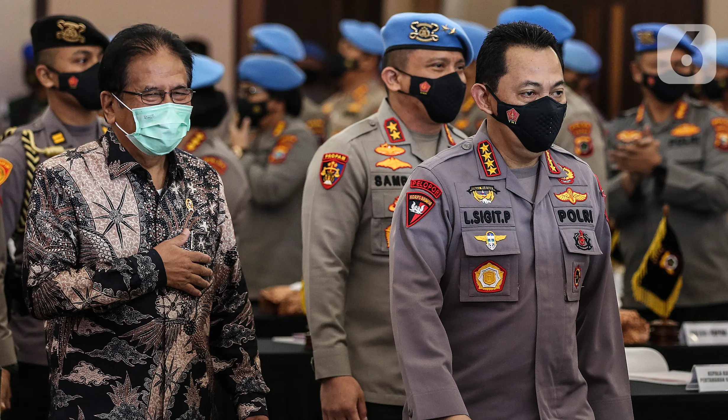 FOTO: Polri Luncurkan Aplikasi Propam Presisi - Foto Liputan6.com