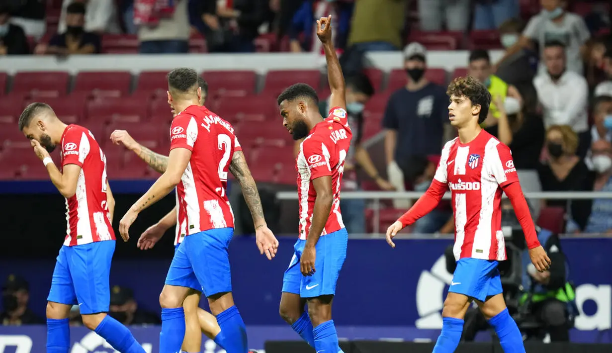 FOTO: Gol Suarez dan Lemar Antar Atletico Madrid Bungkam Barcelona ...