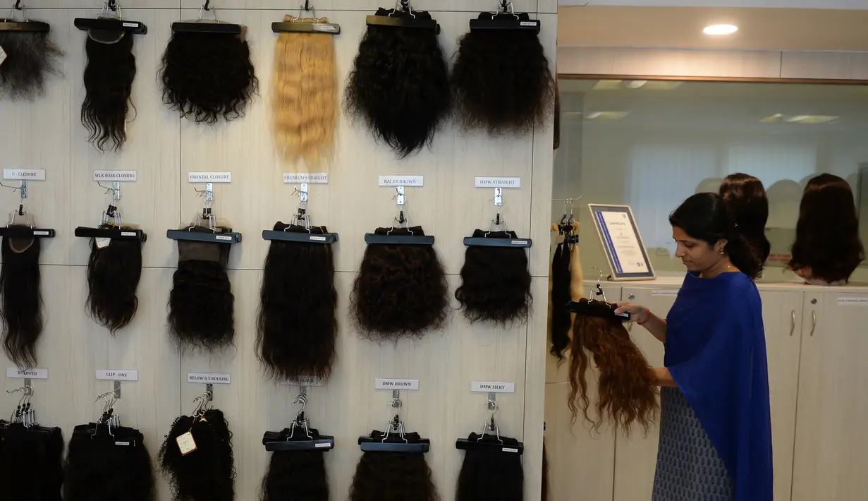 Mengintip Lebih Dalam Proses Pembuatan Rambut Palsu di India - Foto ...