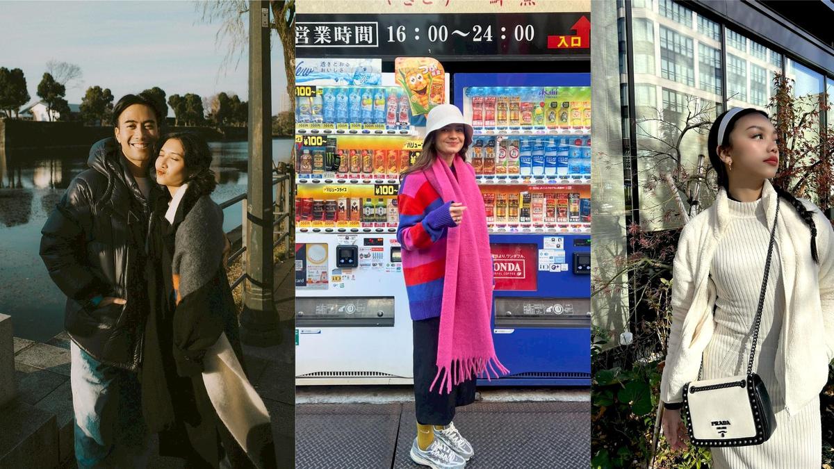 10 OOTD Artis Liburan Tahun Baru di Jepang, dari Vidi Aldiano-Sheila ...