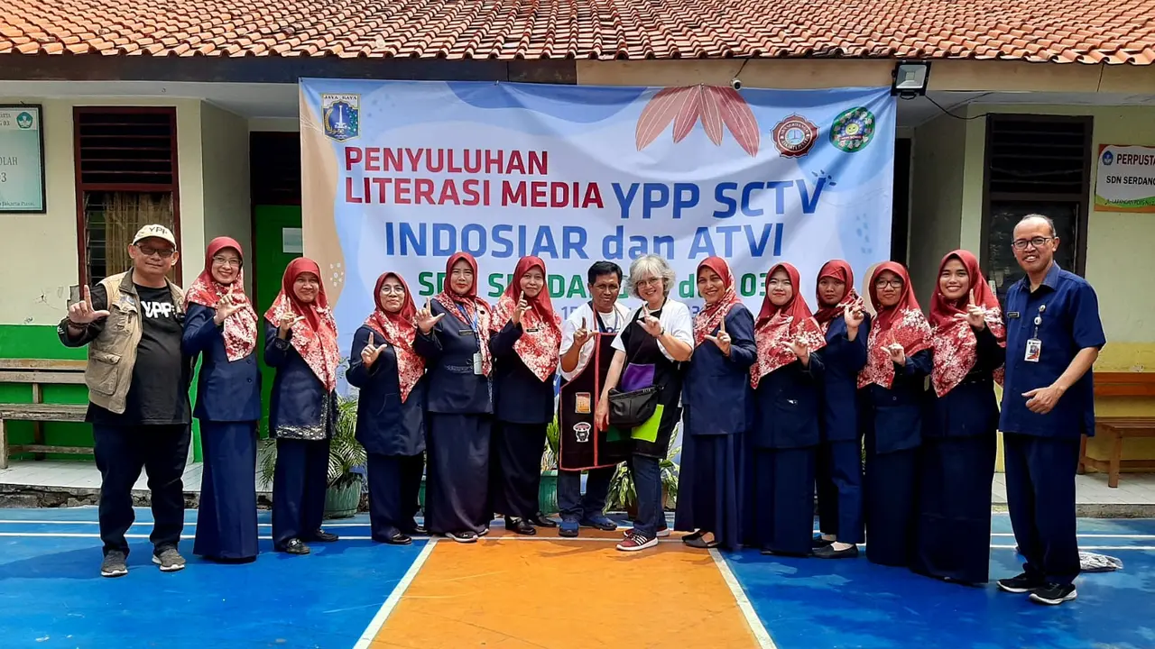 ATVI Bersama YPP SCTV Indosiar Gelar Literasi Media untuk 700 Siswa SD ...