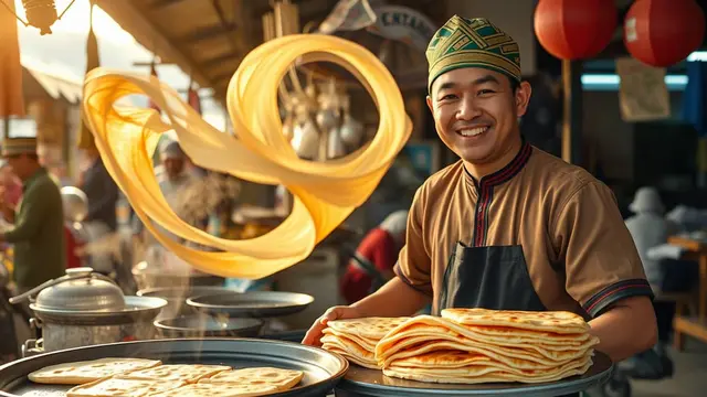 Resep Roti Canai: Panduan Lengkap Membuat Roti Lembut Khas Malaysia ...