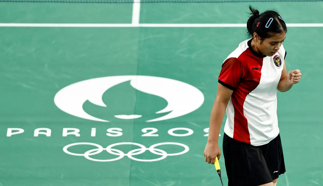 Lolos ke Semifinal, Gregoria Mariska Tunjung Jaga Asa Medali Olimpiade Paris 2024 - Foto ...