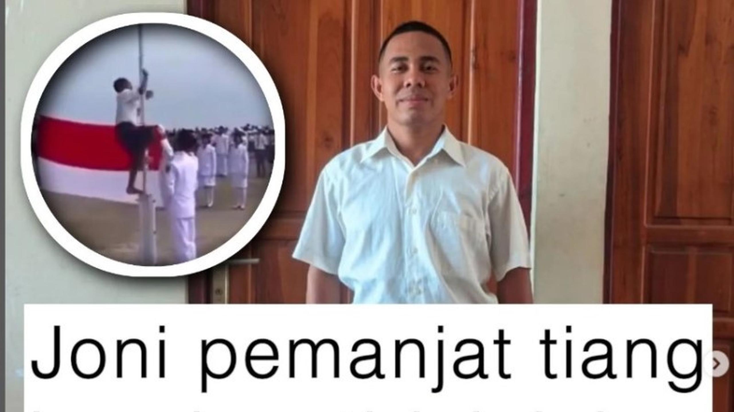 Jokowi Soal Joni Pemanjat Tiang Bendera Tagih Janji Usai Gagal Masuk ...