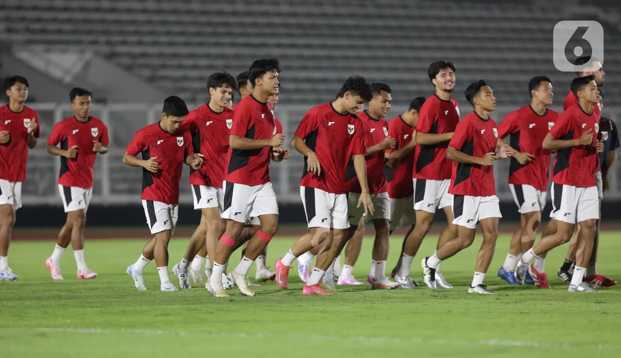Tantang Thailand di Semifinal Piala AFF U-23 2025, Intip Latihan Timnas ...