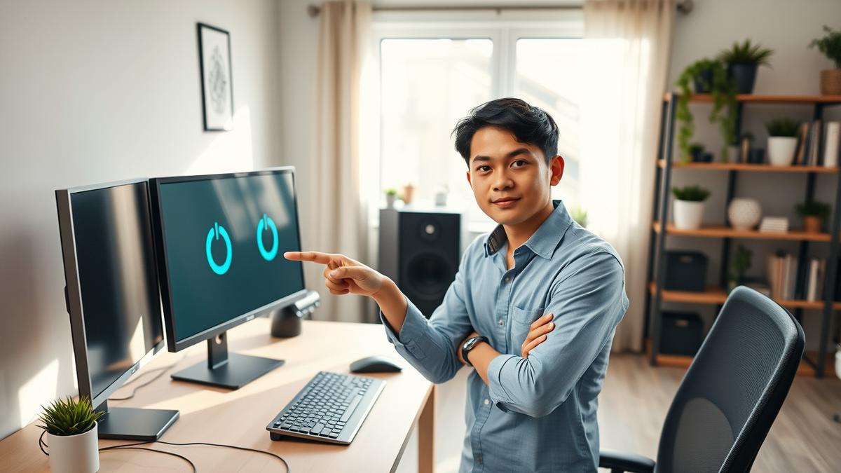 Cara Mengaktifkan Komputer dengan Benar dan Efisien