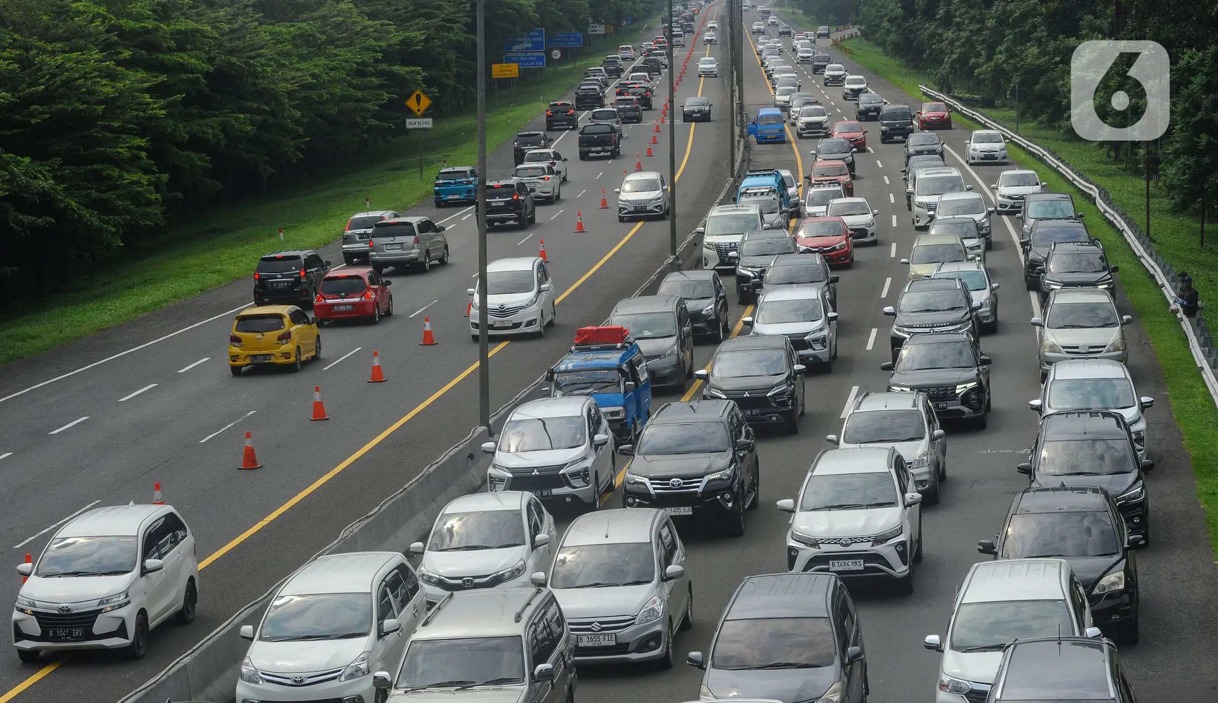 Penerapan Rekayasa Arus Lalu Lintas Menuju Kawasan Puncak Bogor - Foto ...