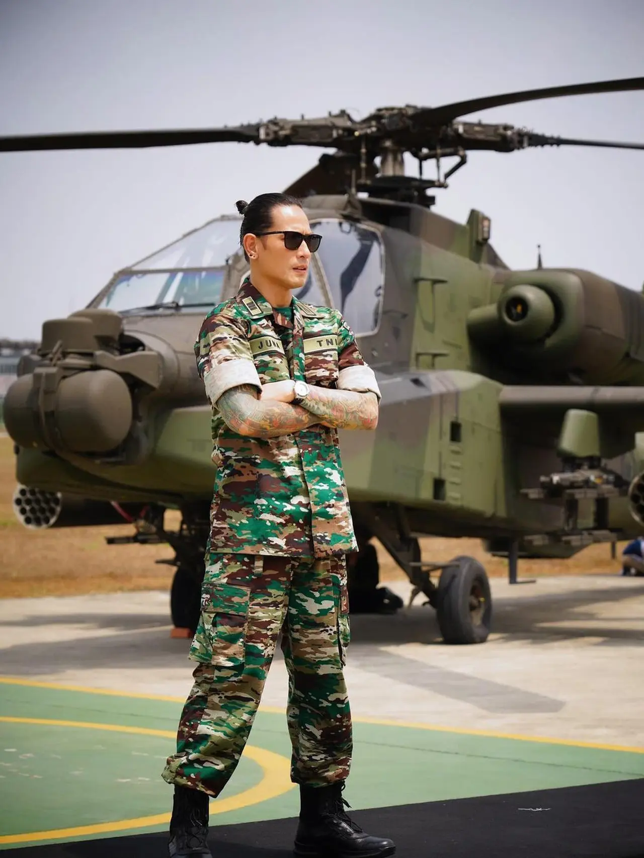Gagahnya Chef Juna dengan Seragam TNI, Dulu Pernah Daftar US Marines ...