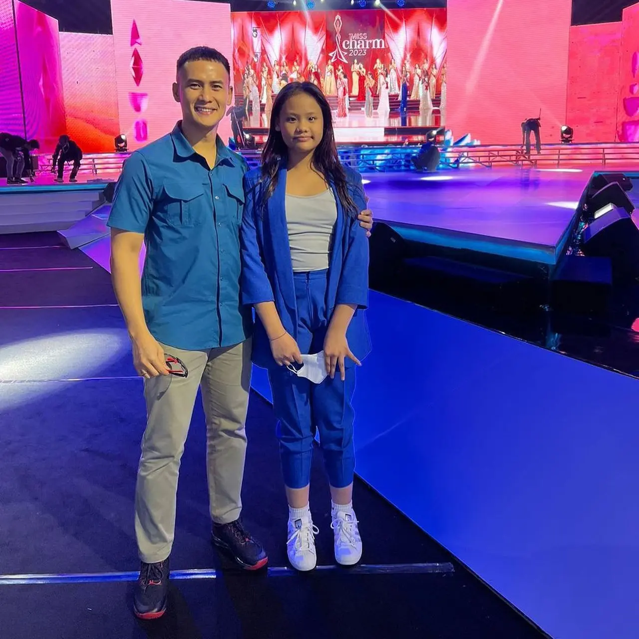 Potret Choky Sitohang dan Putrinya Abbey, Usia 12 Tahun Tingginya Sudah ...