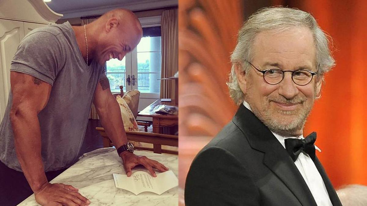 Isi Surat Steven Spielberg kepada The Rock Dibeberkan - ShowBiz ...