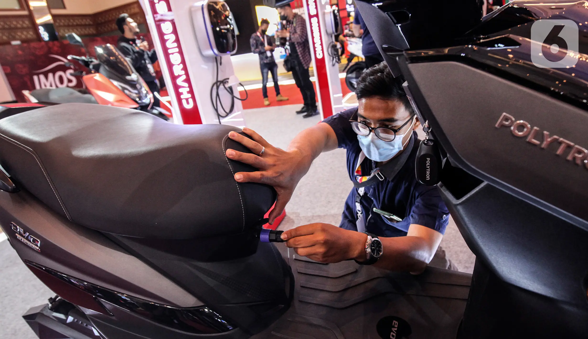 Pembukaan Indonesia Motorcycle Show 2022 - Foto Liputan6.com