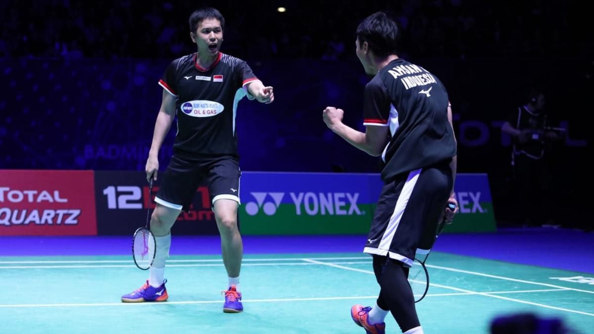 Ahsan / Hendra Sebut Kevin / Marcus Jadi Pesaing Berat di Malaysia Terbuka 2019 - Ragam Bola.com