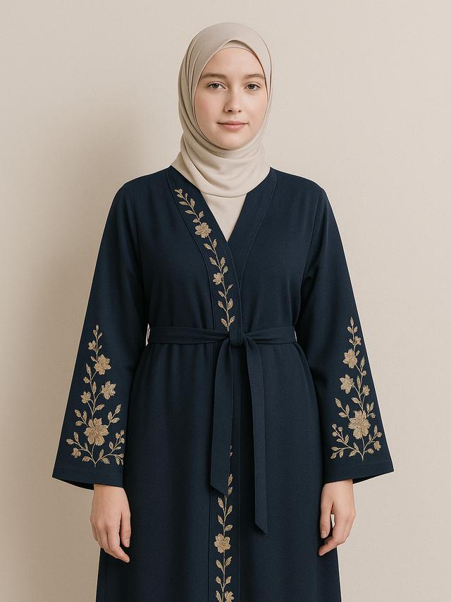 5 Model Baju Abaya Kimono, Inspirasi untuk Tampil Beda - Hot Liputan6.com