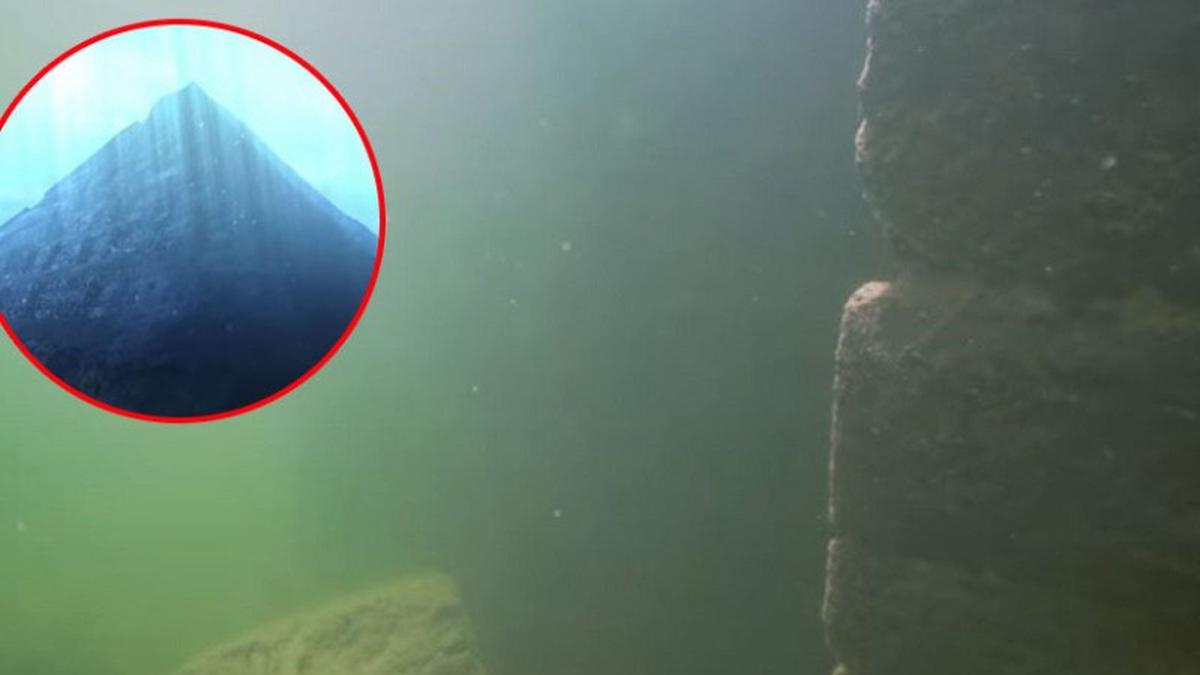 Piramida Misterius Tenggelam di Danau, Bukti Peninggalan Alien?