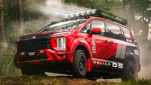Modifikasi Mitsubishi Delica D:5 Bergaya Rally, Bikin Pangling ...