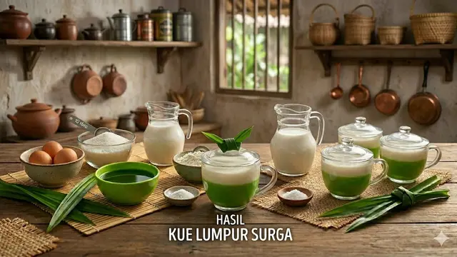 Cara Membuat Kue Lumpur Surga Takaran Gelas, Lembut dan Lumer di Mulut