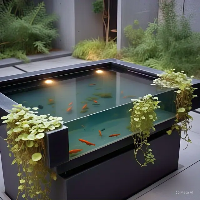 15 Model Kolam Ikan Minimalis Depan Rumah yang Simple dan Menenangkan ...