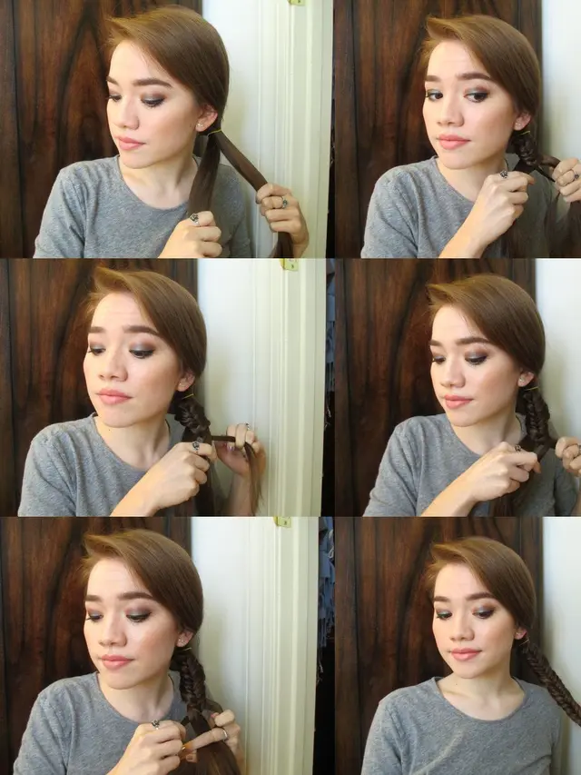 6 Cara Membuat Kepang Rambut Berbagai Model, Modis dan Manis - Hot ...