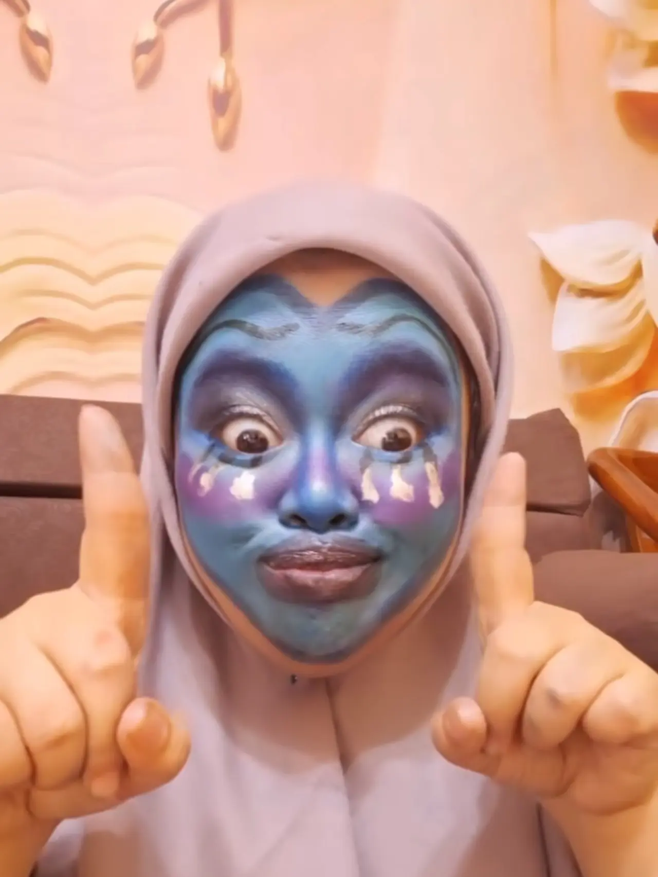 7 Potret Face Painting ala Kekeyi Ini Unik, Kini Jarang Tersorot - Hot ...