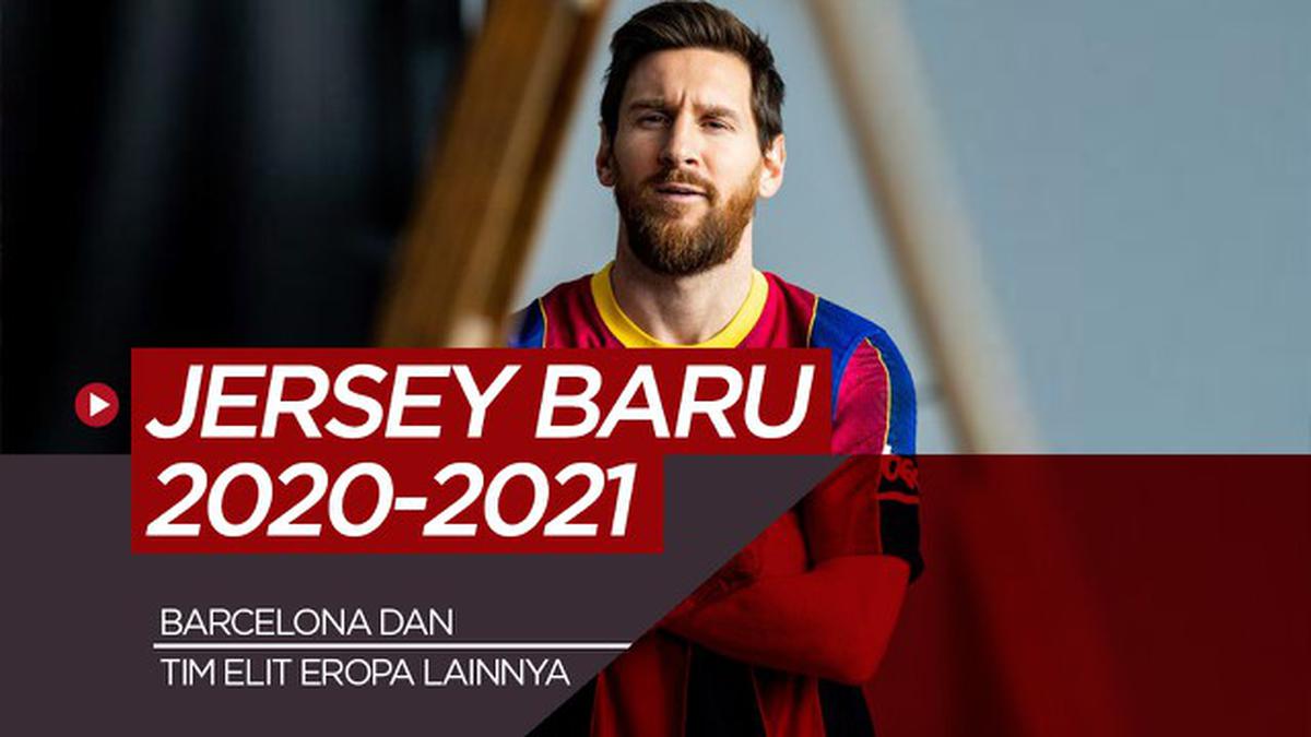 MOTION GRAFIS: Jersey Klub Eropa Musim 2020-2021, Barcelona dan AC ...