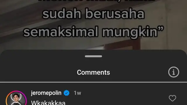 Jerome Polin Dikritik Lagi, Kali Ini Gara-Gara Konten Joget-Joget ...