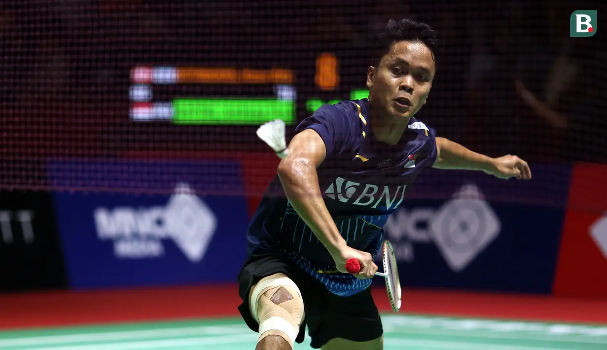 Foto: Chico Tersingkir, Jonatan Christie dan Anthony Ginting Melaju ke 16 Besar Indonesia Open ...