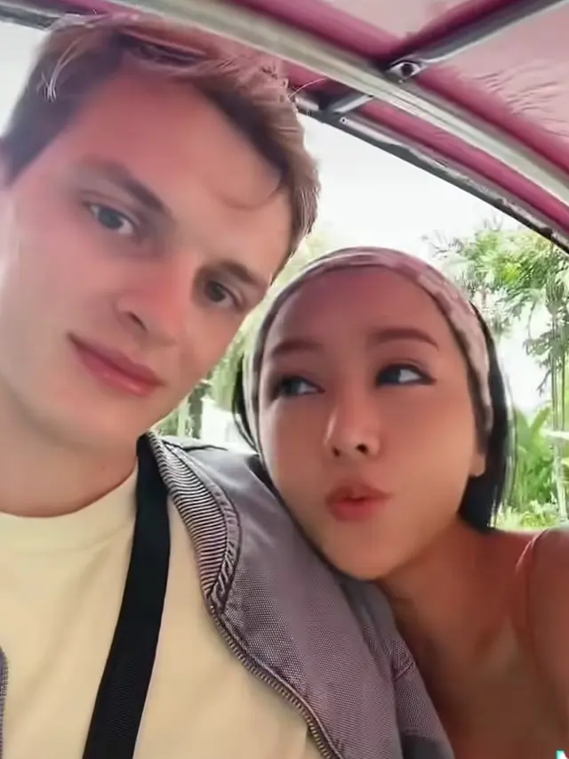 7 Momen Lucinta Luna dan Alan Liburan di Thailand, Pamer Warna Rambut ...