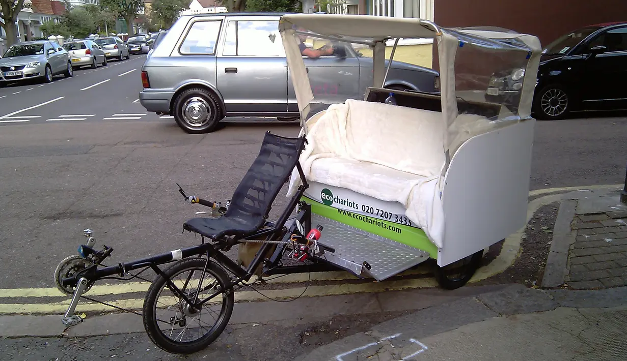 10 Becak Unik dan Keren di Dunia - Foto Liputan6.com