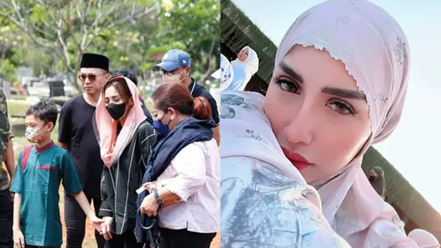7 Potret Andiez Istri Iqbal Pakula saat Pakai Hijab, Lepas Kepergian ...