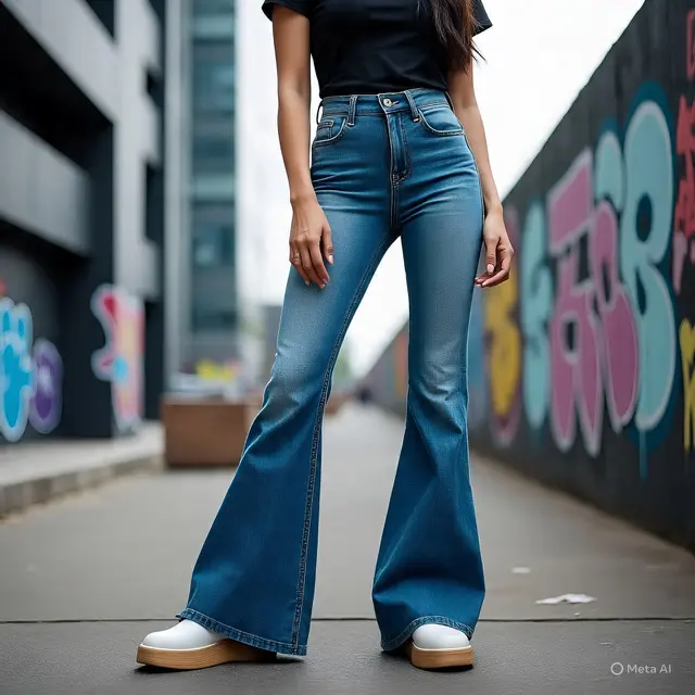 7 Sepatu yang Cocok Dikombinasi dengan Jeans Flare, Kaki Terlihat Lebih ...