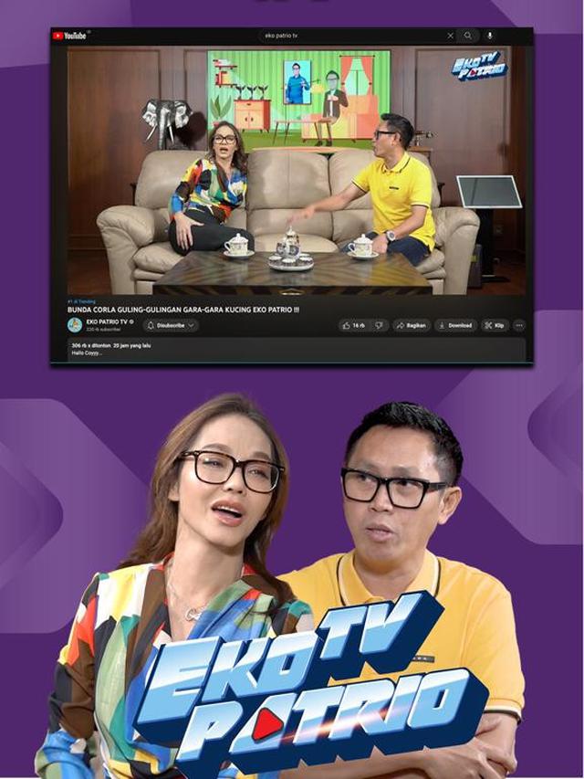 Eko Patrio Trending Nomor Satu di YouTube, Dua Konten Video Podcastnya ...