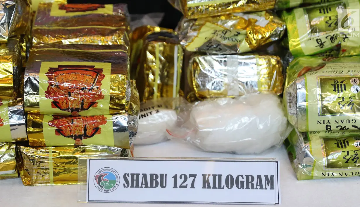 FOTO: Kapolda Metro Jaya Musnahkan Narkoba Hasil Sitaan - Foto Liputan6.com