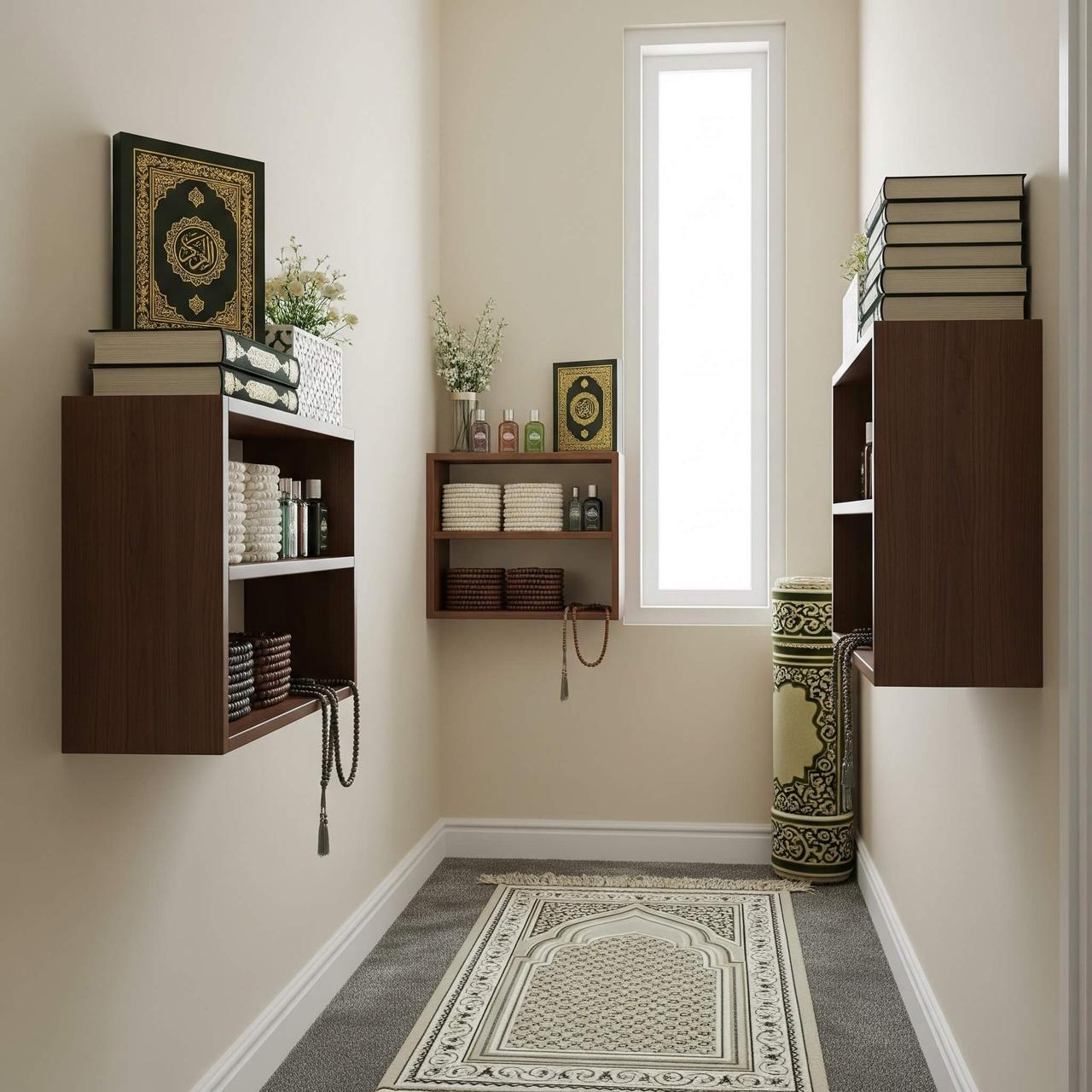 12 Inspirasi Desain Mushola di Dalam Rumah, Ciptakan Ruang Ibadah ...